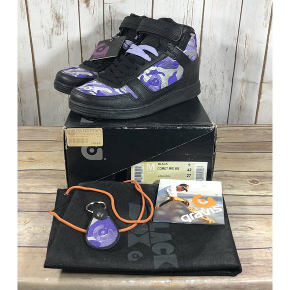Gravis | Shoes | Vintage Gravis Comet Mid Skateboarding Shoes Mens Size ...